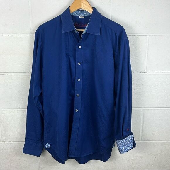 Robert Graham | Shirts | Robert Graham Menswindsor Paisley Print Navy ...